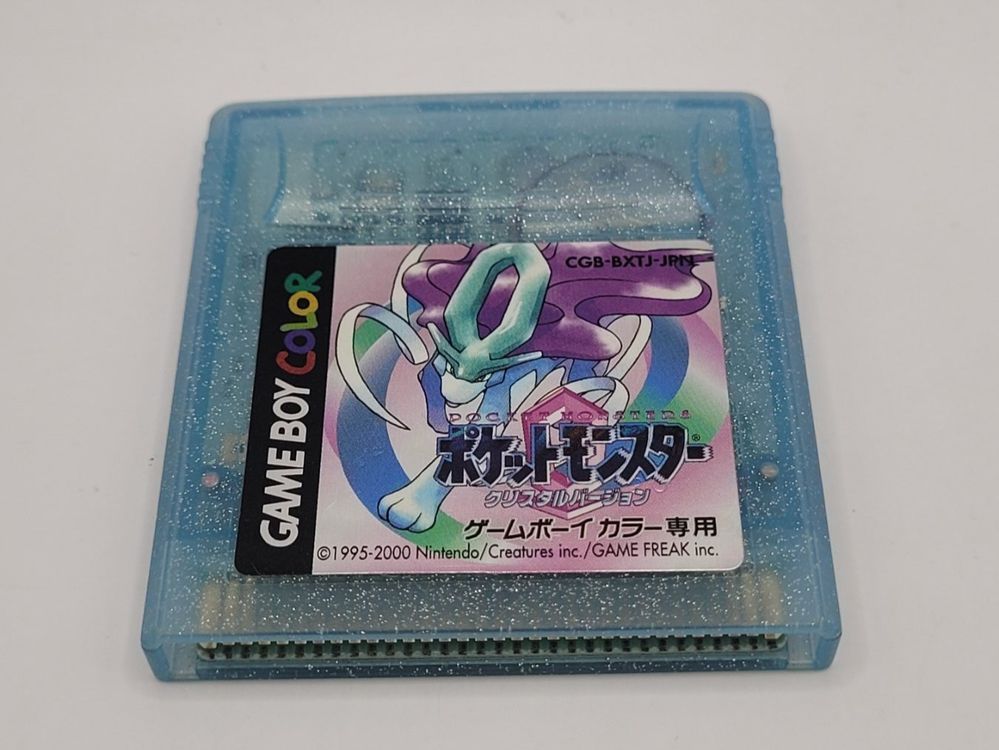 Pokemon Crystal Gameboy Color GBC Modul Japan (Gebraucht) in ...