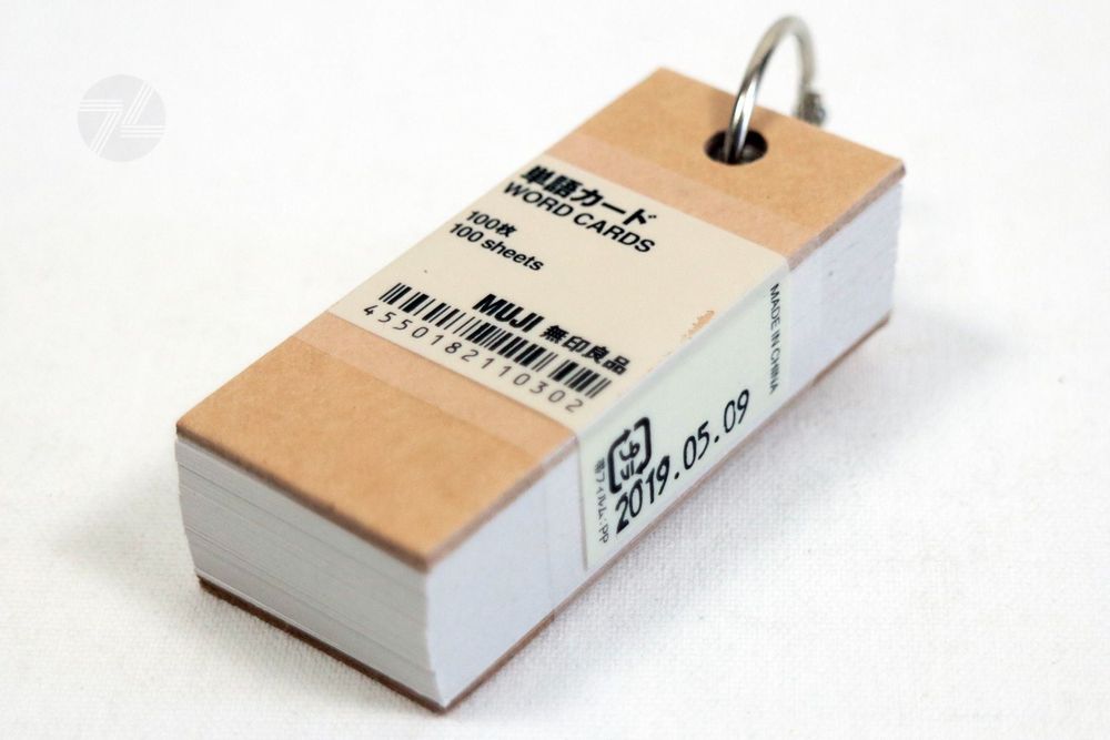 MUJI WORD CARDS Notizblock Notizzettel (Neu und originalverpackt) in ...