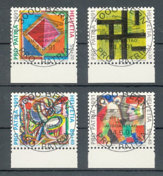 PP 1991 Serie, ET - Vollstempel >sauber