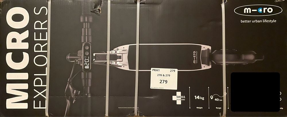 Neuer Micro Explorer S E-Scooter ungeöffnet (Neu und originalverpackt ...