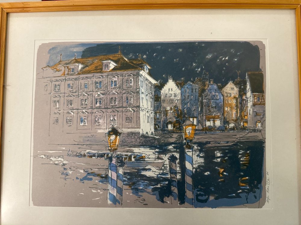 Alfred Koella Rathaus Litho (Gebraucht) in Zürich für CHF 30 – nur ...
