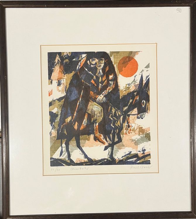 Fred Bauer (1928) Lithographie Handsigniert (Gebraucht) in Hochdorf für ...