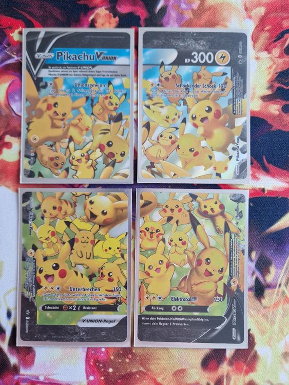 Pokémon Pikachu V Union komplett | Kaufen auf Ricardo