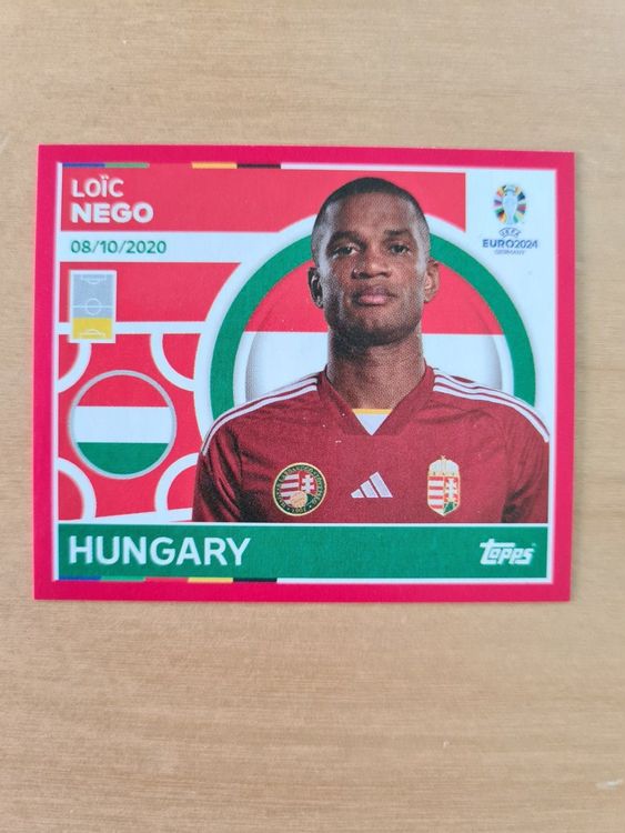 Topps EURO 2024 Sticker HUN 10 (Neu (gemäss Beschreibung)) in Oberwil ...