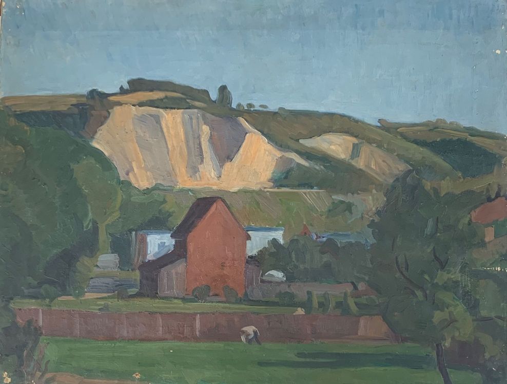 Ernst BÜCHNER (1886-1951) Gemälde mit Nachlass Stempfel | Kaufen auf ...