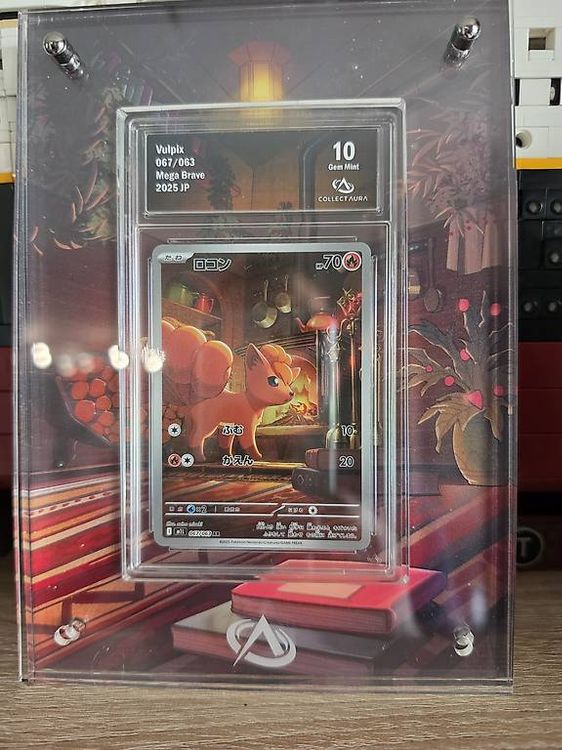 Pokémon Vulpix Gradée Collect aura 10 et cadre (Gebraucht) in Eysins ...