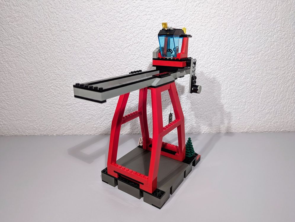 LEGO® System 4557 Eisenbahn Container-Verladekran | Kaufen auf Ricardo