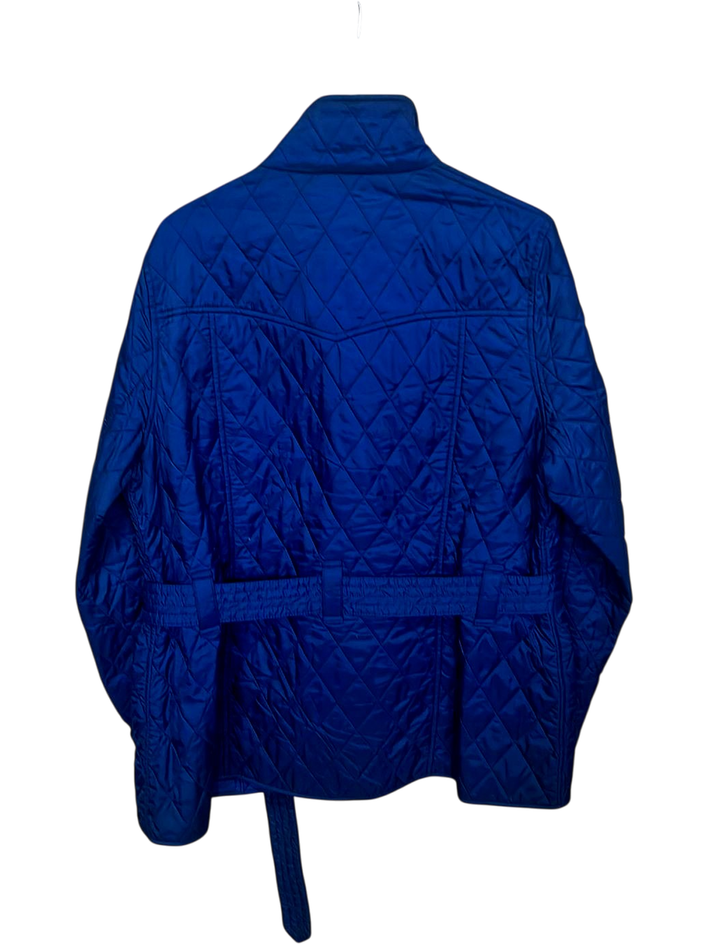 Barbour Navy Blue Quilted Jacket - Size UK 10 / EU 44 (Gebraucht) in ...