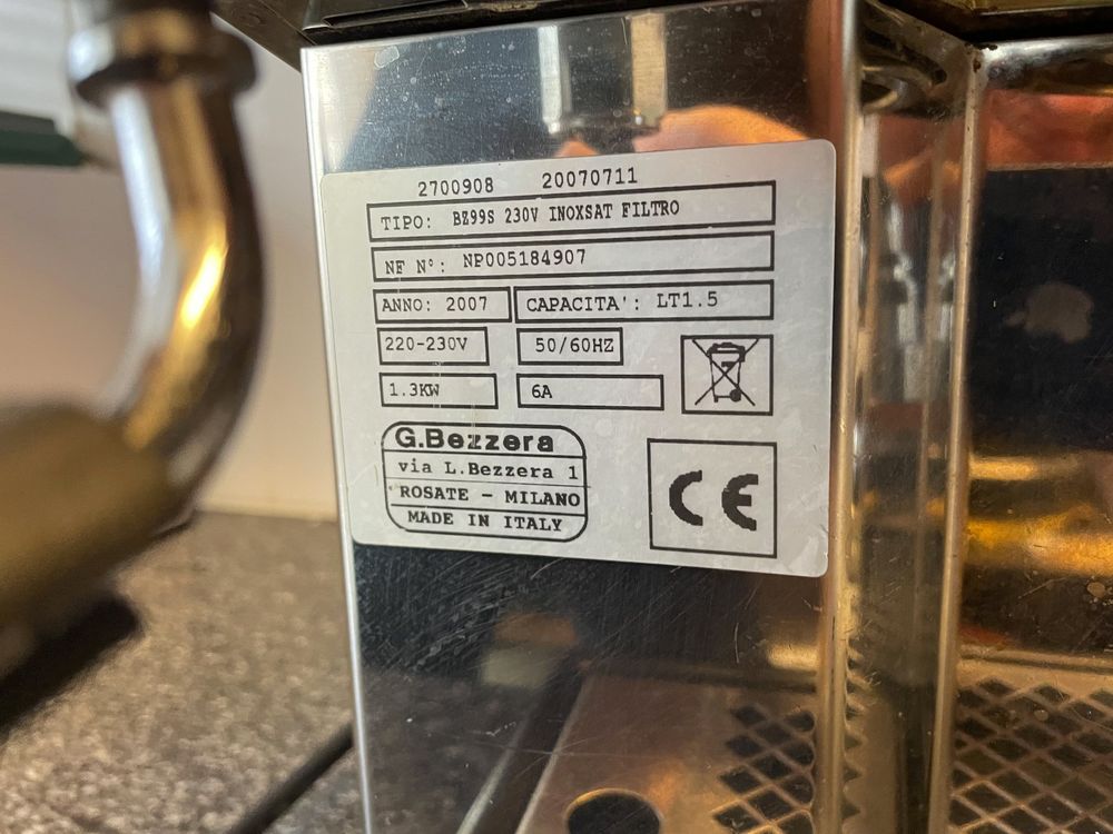 Bezzera BZ99 Siebträgermaschine mit viel Zubehör (Gebraucht) in ...