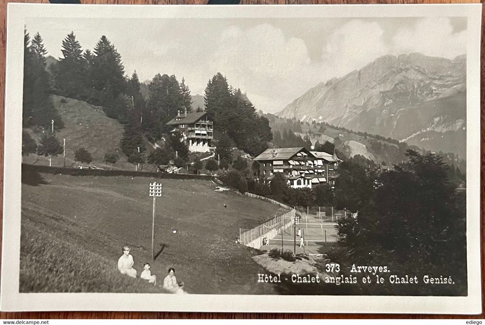 ARVEYES - HÔTEL - CHALET DES ANGLAIS ET LE CHALET GENISÉ (D'occasion) à ...