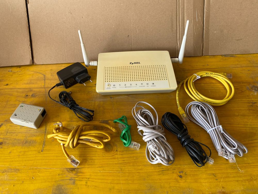 Router ZyXEL P-660HN(-I) / ADSL2+ N Router | Kaufen auf Ricardo