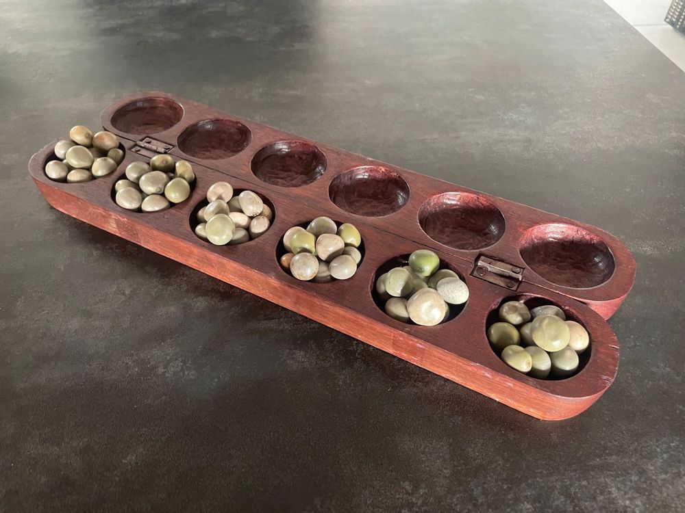 Awalé ou Kalaha Jeu de graines Africain | Kaufen auf Ricardo