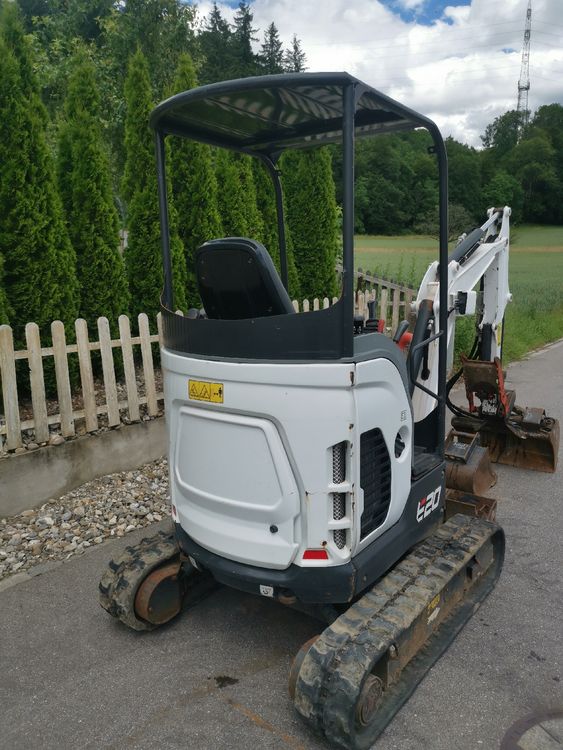 Bagger Bobcat E20 wie Kubota Cat Wacker Takeuchi | Acheter sur Ricardo