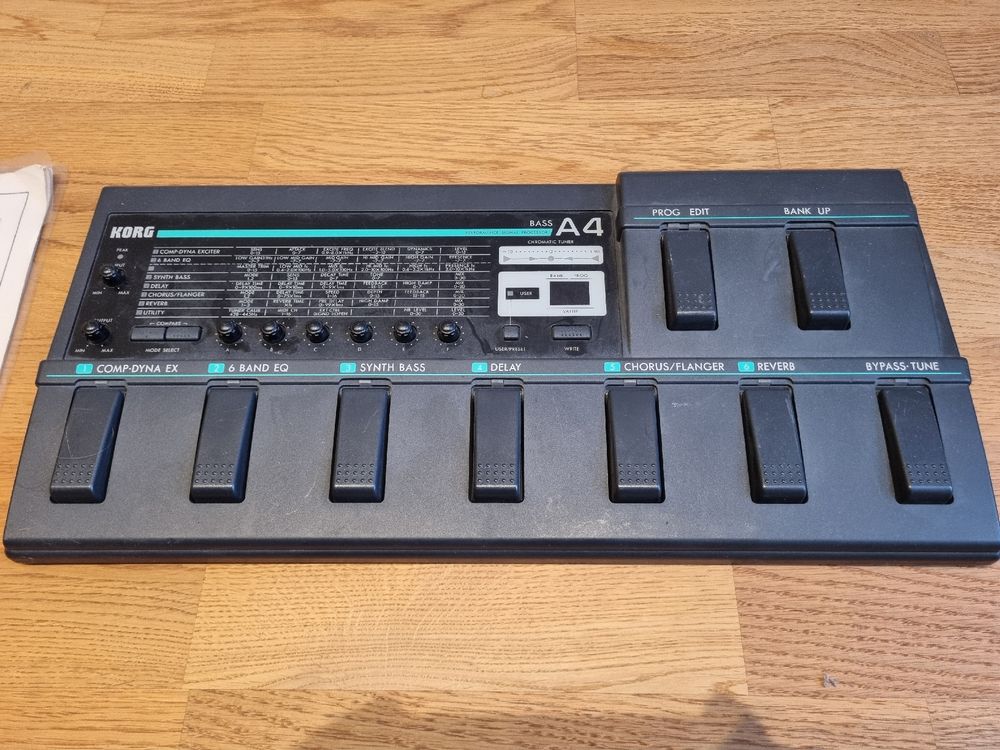 Kultiges 90er Korg A4 Bass Effektgerät (Gebraucht) in Uster für CHF 30 ...
