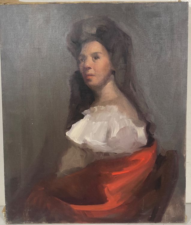 20. Jh . Schweizer Schule Portrait Gemälde (Gebraucht) in Root für CHF 20 – mit Lieferung auf ...