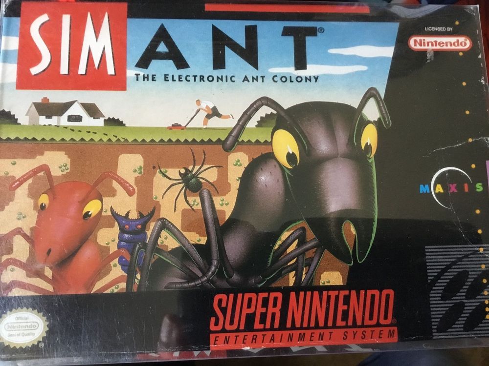 Super Nintendo ; SIM ANT ; Version (USA) (Gebraucht) in fribourg für ...