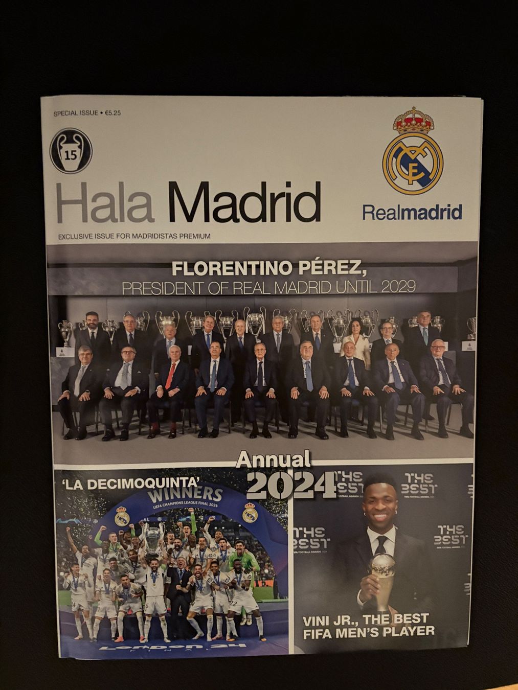 Real Madrid Zeitschrift - Annual 2024, Neu! Hala Madrid (Neu (gemäss Beschreibung)) in ...
