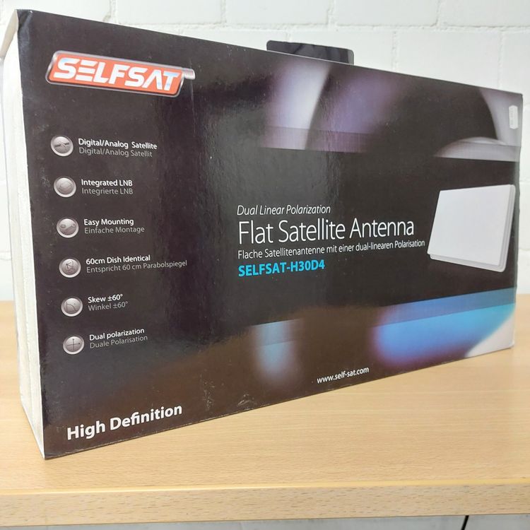 FLAT SATELLITE ANTENNA | Kaufen auf Ricardo