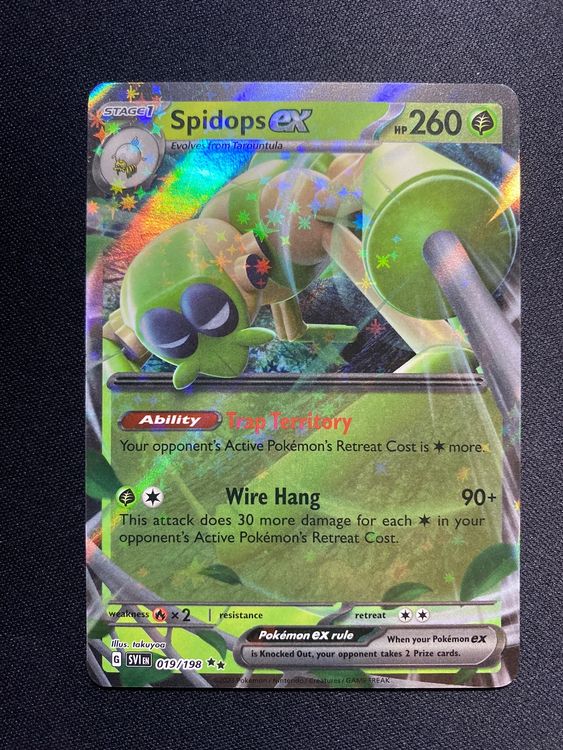 Spidops ex - Double Rare - 19/198 - EN | Acheter sur Ricardo