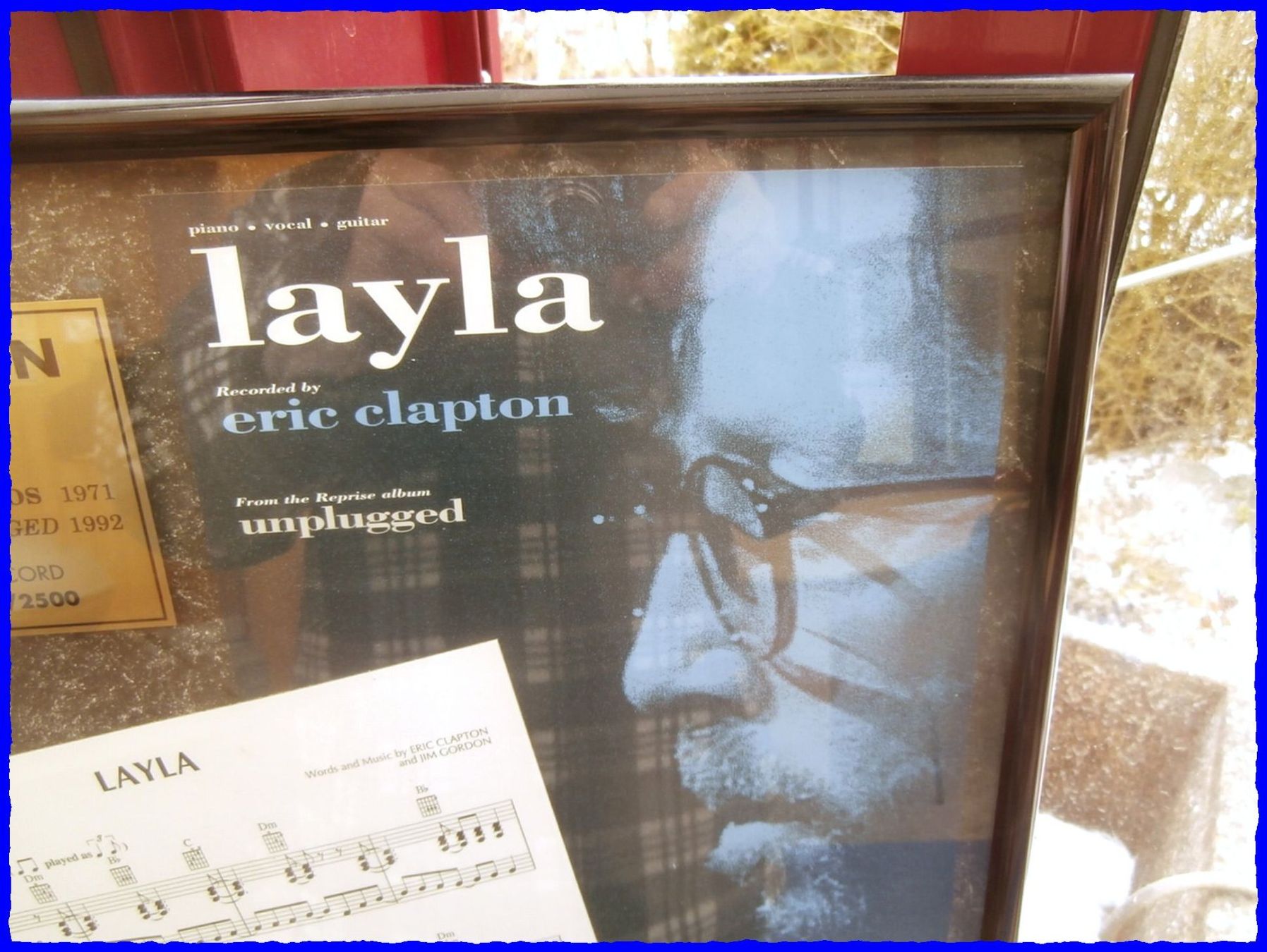 Eric CLAPTON "Layla" - Gold Schallplatte - Limited Edition (Neu (gemäss ...