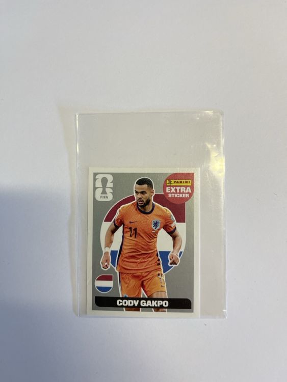 Panini World Cup 2026 Extra Sticker - Cody Gakpo Silver (Gebraucht) in ...