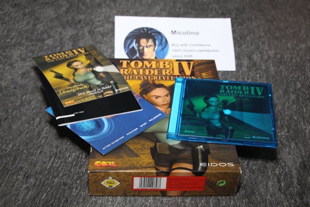Tomb Raider IV (4): The Last Revelation - PC Game - Big Box (D'occasion ...