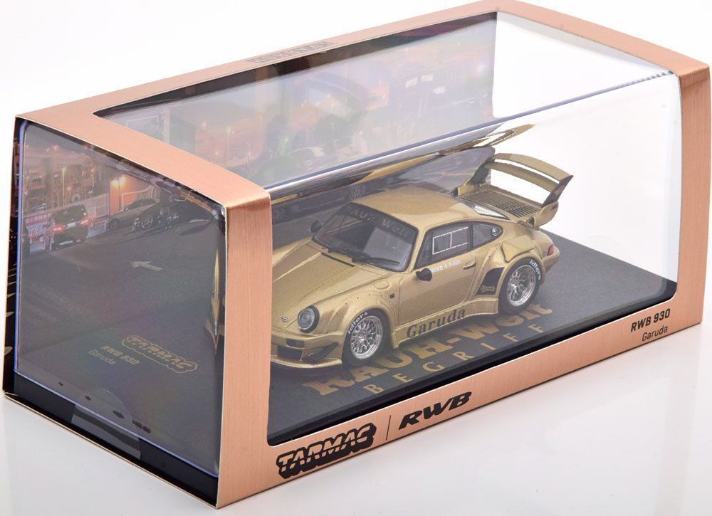 Porsche RWB 930 Rauh Welt Garuda gold 1/43 Tarmac NEU | Kaufen auf Ricardo