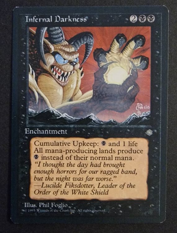 Infernal Darkness, Magic the Gathering | Kaufen auf Ricardo