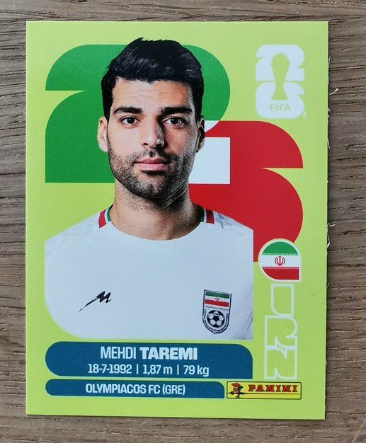 Mehdi Taremi IRN 18 Panini FIFA World Cup 2026 ⚽🏆 (Neu (gemäss ...