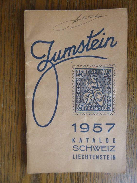 Zumstein Katalog Schweiz Liechtenstein 1957 88S, S/W | Kaufen auf Ricardo