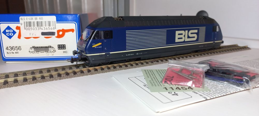 Roco 43656 BLS Re 465 003-2 Jungfraujoch H0 1:87 DC Neu (Neu und ...