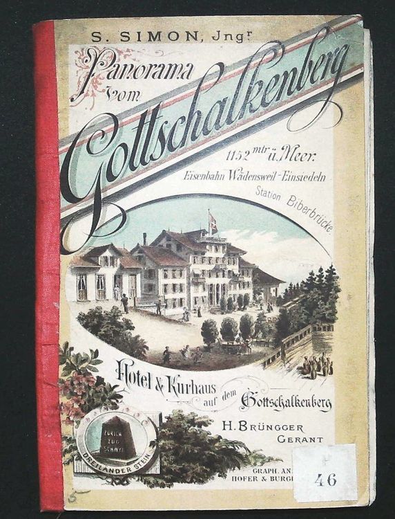 Gottschalkenberg Panorama von Simon selten (Gebraucht) in Rafz für CHF ...