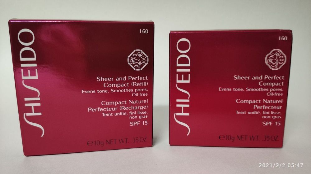 Shiseido i60 2 stk set sheer and Perfect compact | Kaufen auf Ricardo