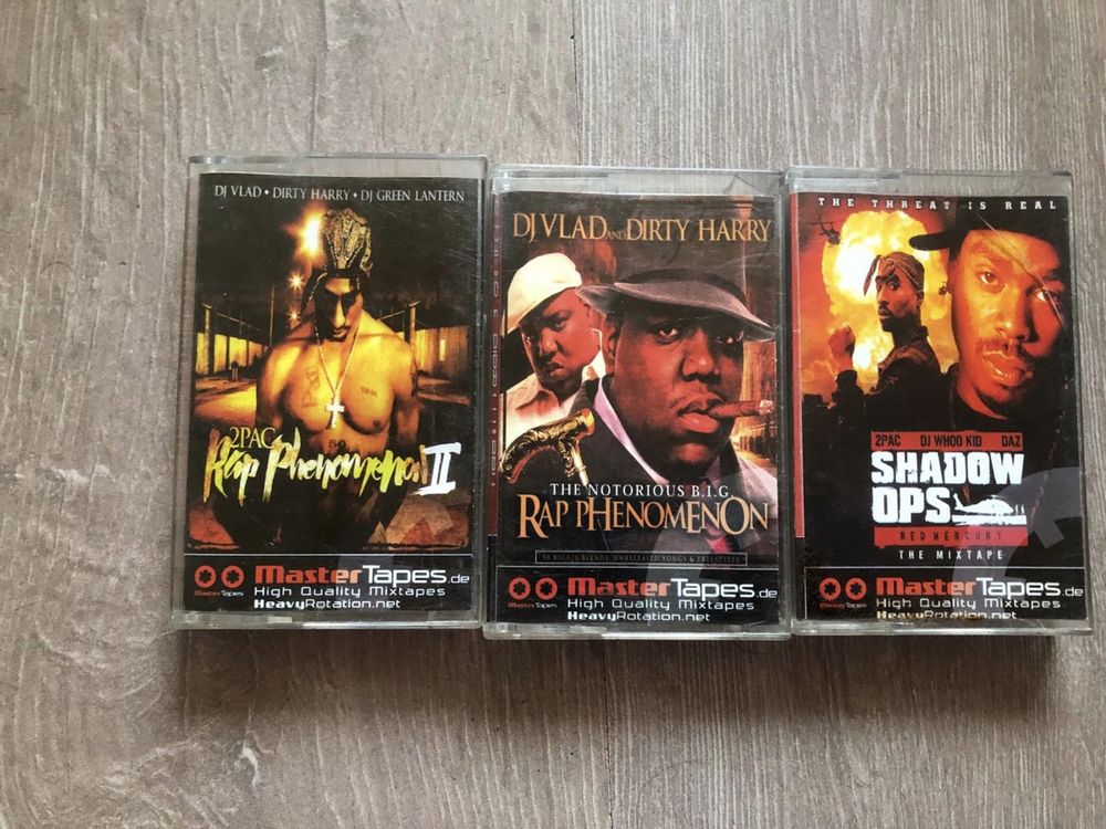 3x alte Mixtapes mit Tupac 2Pac & Notorious BIG | Kaufen auf Ricardo