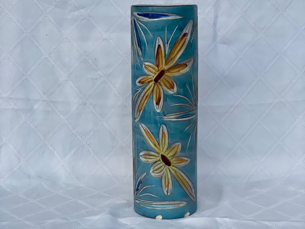 VASE Vintage VALCERA 🇨🇭des années 1950 • fait main (Gebraucht) in ...