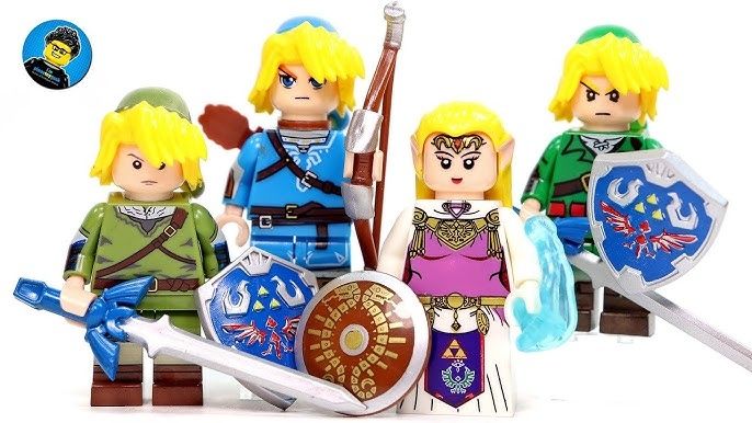 The Legend of Zelda Minifigures Set - 4 stk (Neu (gemäss Beschreibung ...
