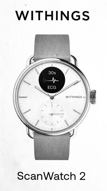 Withings ScanWatch 2, 38mm White & Silver | Kaufen auf Ricardo