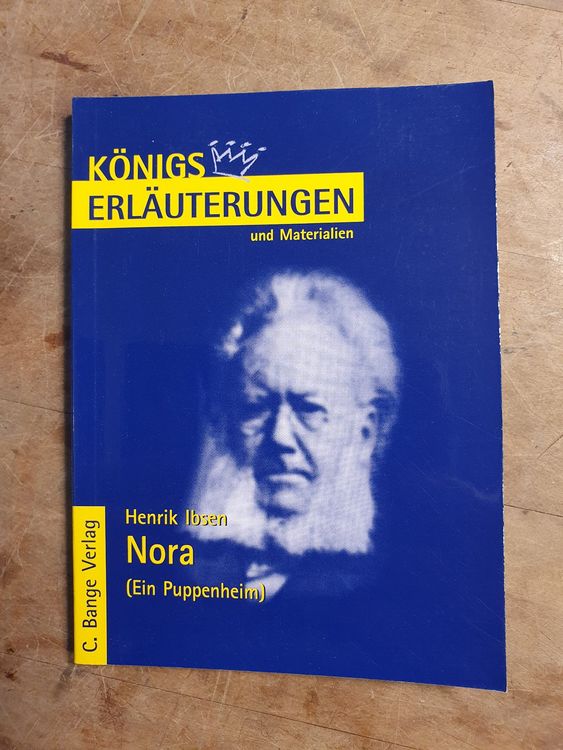 Nora - Henrik Ibsen Königs Erläuterungen (Gebraucht) in Zürich für CHF ...