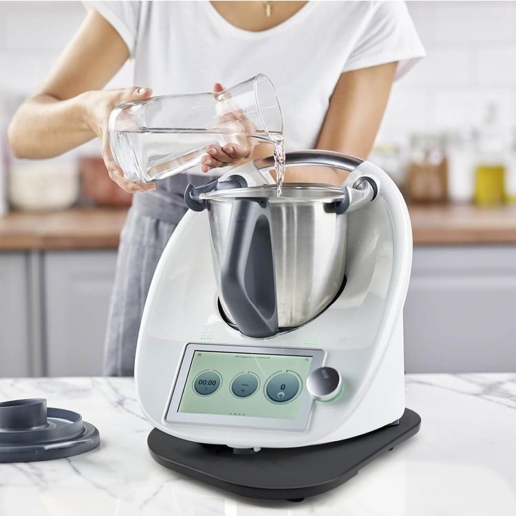 Gleitbrett für Thermomix TM6/TM5 – mit Rollen & Stopper (Neu und ...