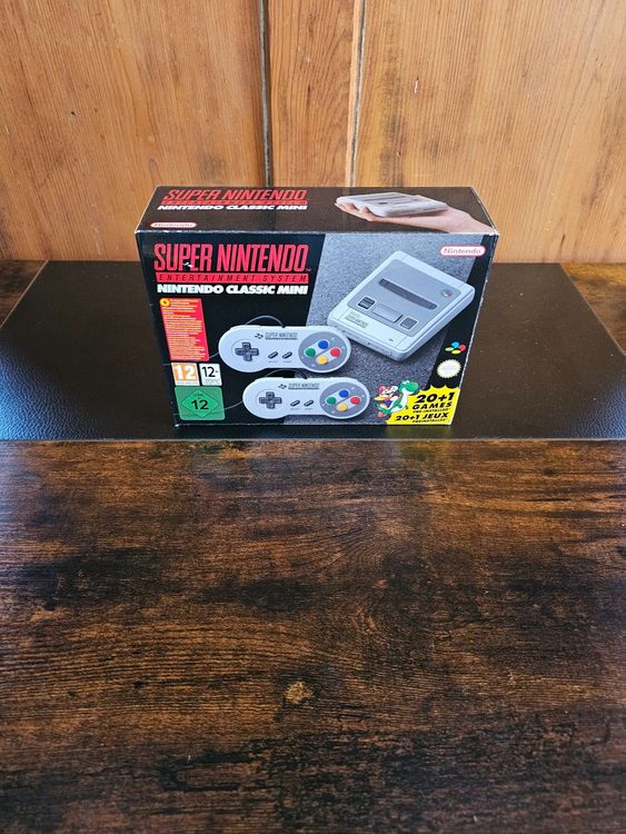 🔥Super Nintendo Classic Mini - Wie neu & Komplett!🔥 (Neu (gemäss ...