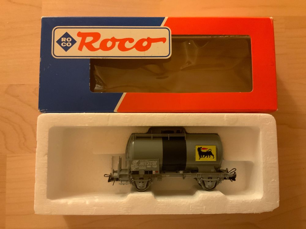 Modelleisenbahn H0 Roco Güterwagen Agip Artikel 46668 (Gebraucht) in ...