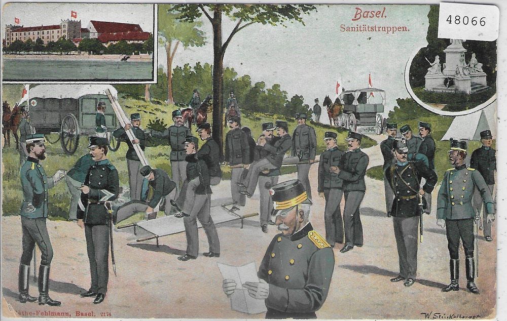 Basel - Sanitätstruppen - Kaserne (Defekt) in Ettingen für CHF 5 – mit Lieferung auf Ricardo kaufen