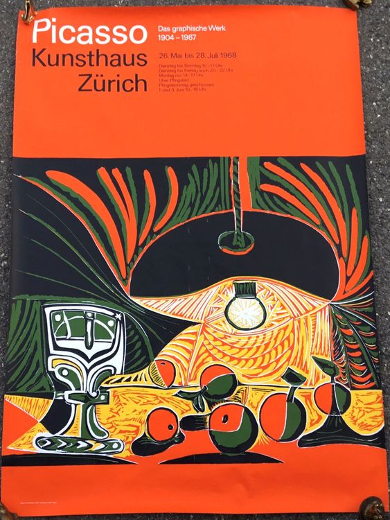 Pablo PICASSO Orig. Litho Plakat (Gebraucht) in Hochdorf für CHF 15 – mit Lieferung auf Ricardo ...