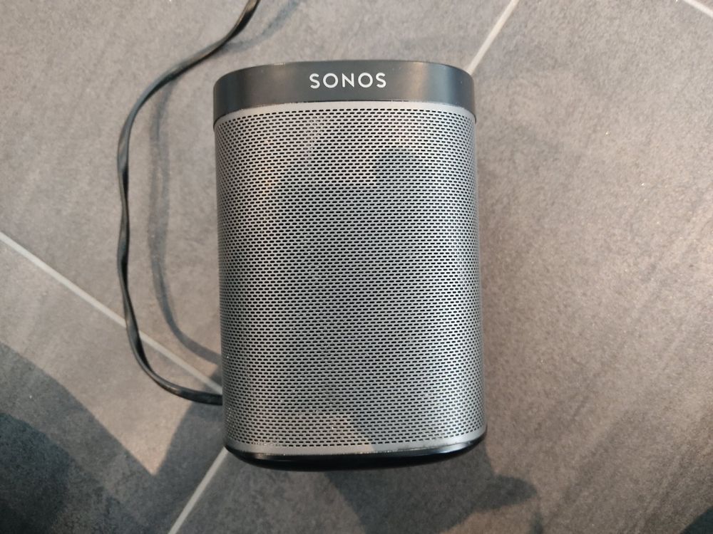 Sonos Play 1 1st Generation Schwarz Noir Gebraucht In Villarbeney