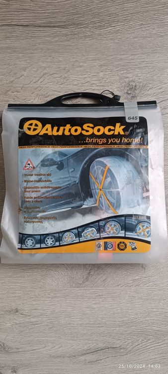 AutoSock 645 chaussettes aide au démarrage. (Neuves) (Neu und ...