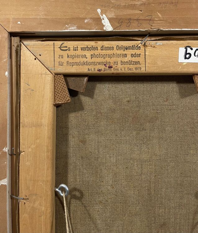 Gemälde einer Dame mit Hut Signiert (Gebraucht) in Root für CHF 105 – mit Lieferung auf Ricardo ...