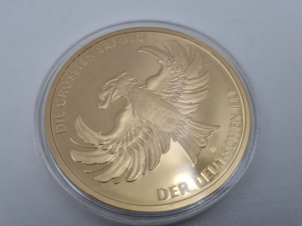 Giganten Münze vergoldet "Die Deutsche Elf" | Kaufen auf Ricardo