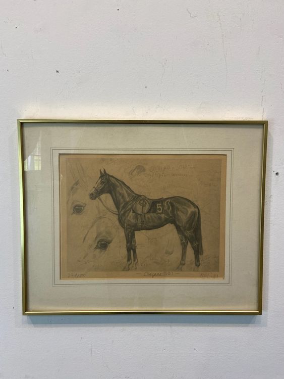 Klaus Philipp, Lithographie, Pferd (Gebraucht) in Zumikon für CHF 36 ...