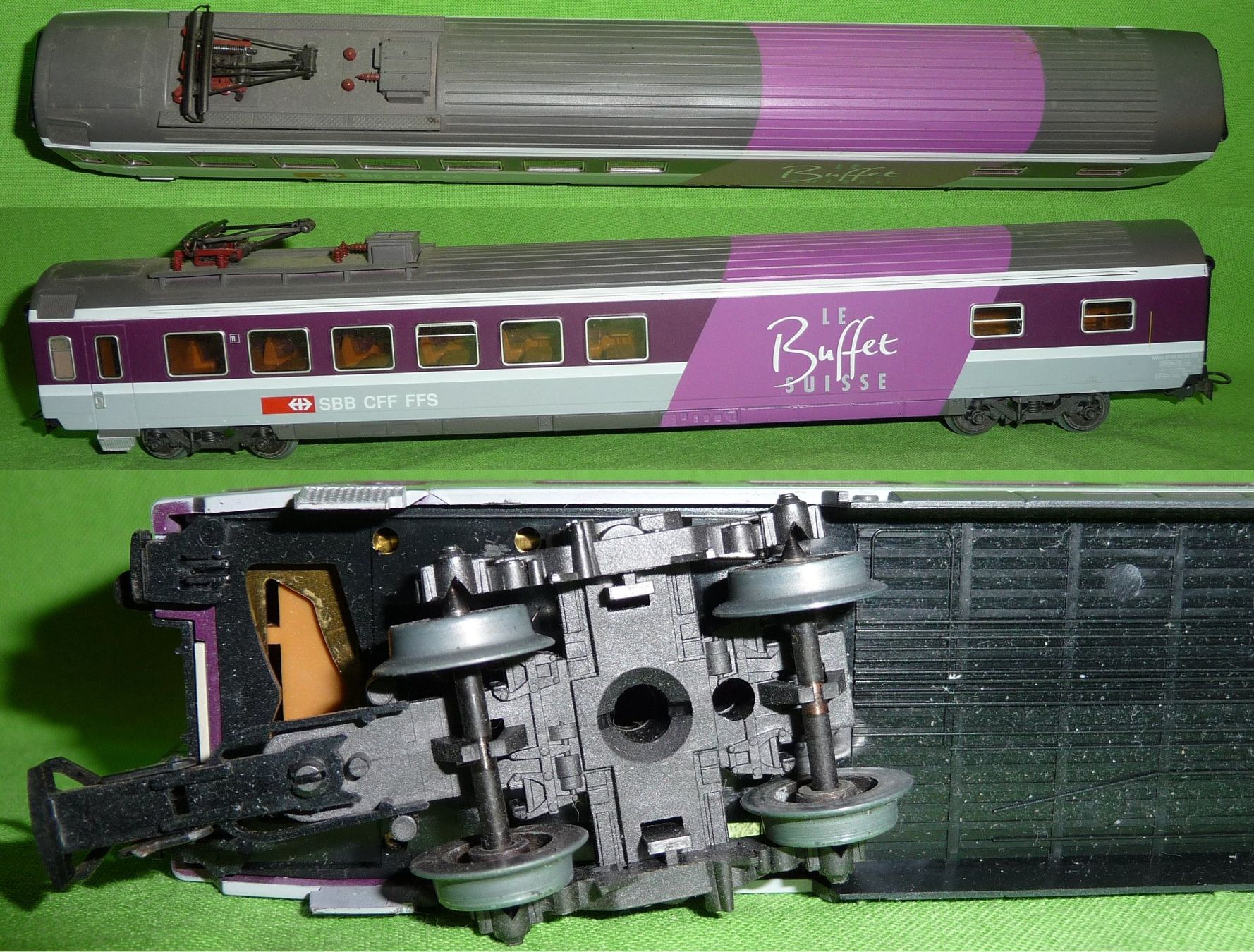 SBB Speisewagen 002-2 Le Buffet Suisse Märklin 4125 slw* (Gebraucht) in ...