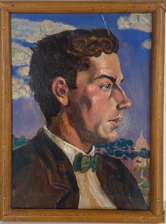 Fritz BERNHARD (1895-1966) Portrait Gemälde (Gebraucht) in Root für CHF ...